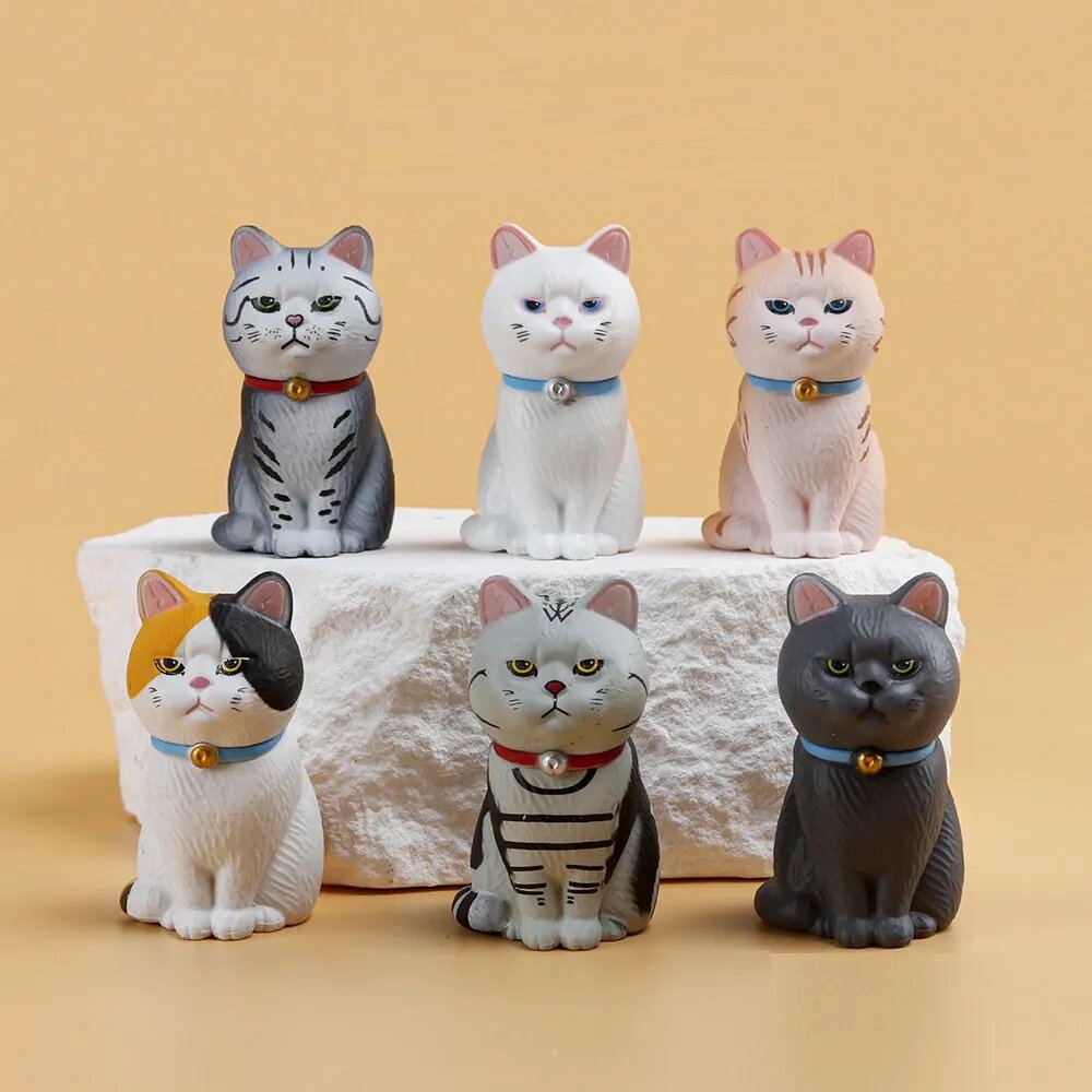 Набор фигурок Коты / Cats 6шт (5см) от магазина PopCultura.Store