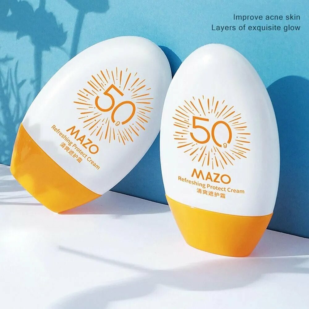 Гиалуроновый Увлажняющий солнцезащитный крем для лица SPF 50 Водостойкий Фитокосметик, 50 мл.