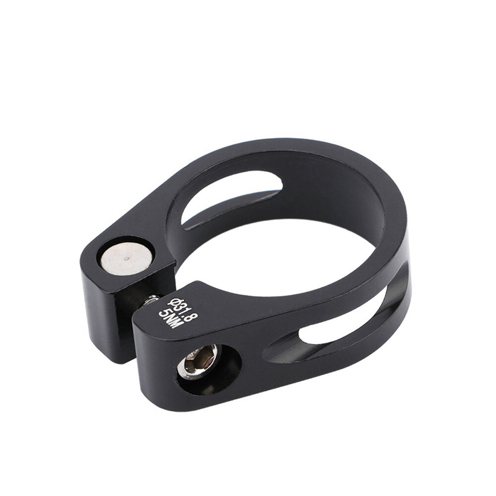 Крепление для седельного столба велосипеда MTB Seatpost Clamps из алюминиевого сплава, 34.9mm, 31.8mm, черный, красный, серебристый, золотой, аксессуар для велосипеда