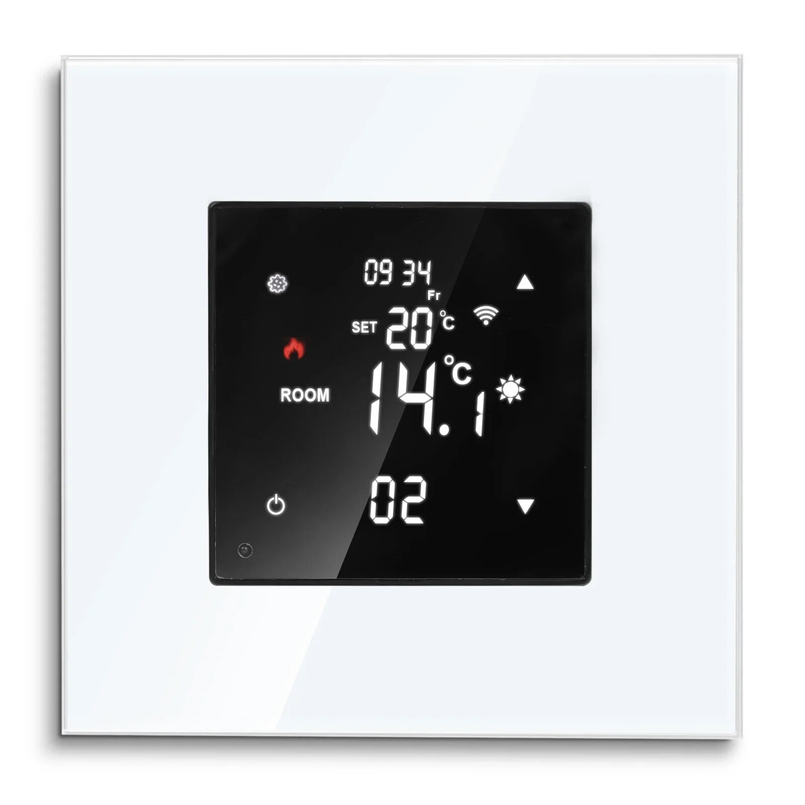 WiFi термостат для теплого пола Bingoelec, цвет: wifi thermostat W