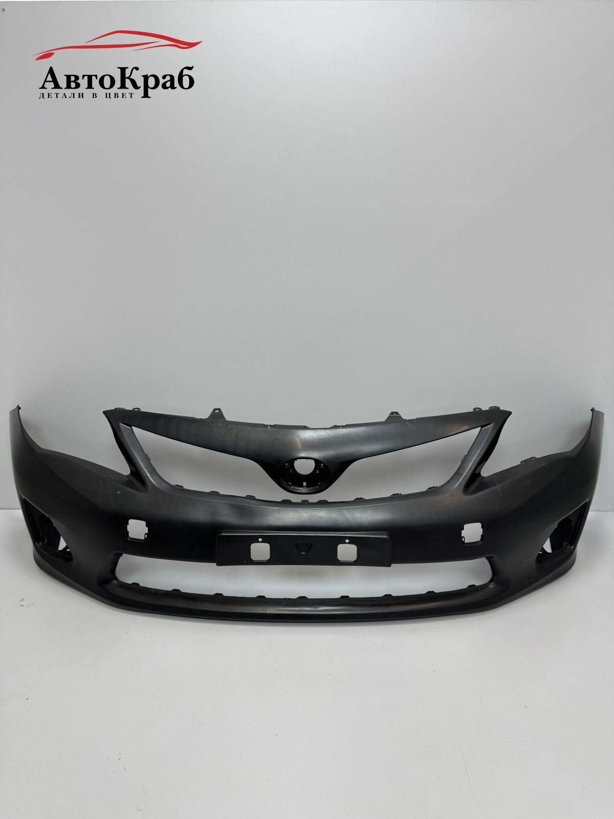 Бампер передний под покраску для Тойота Королла рестайлинг 150 2010 - 2013 г.