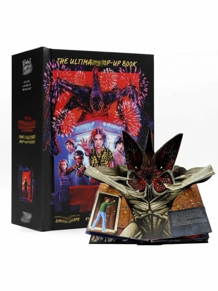 Stranger Things: The Ultimate Pop-Up Book Очень странные дела Книга-панорама