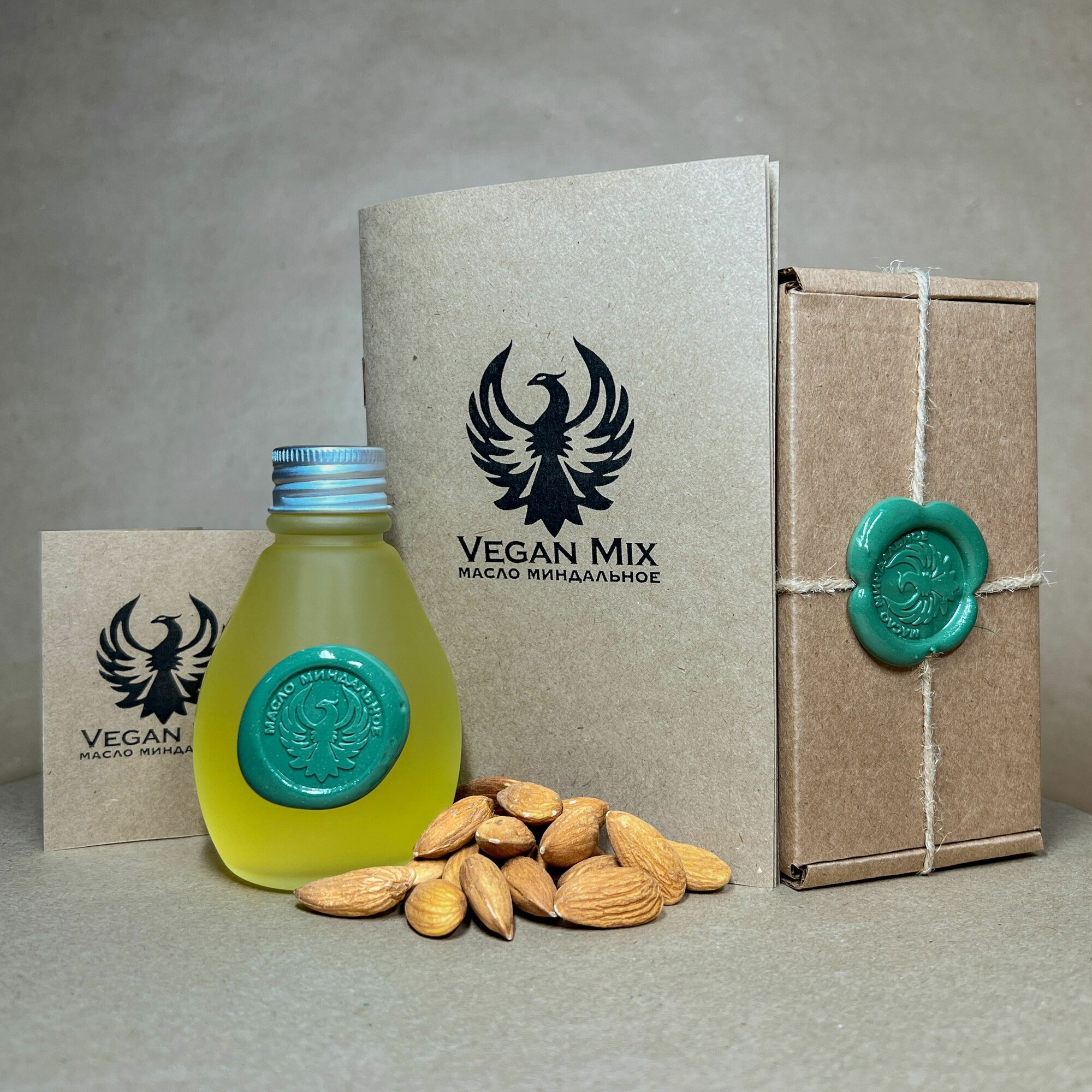 Масло миндальное сыродавленное Vegan Mix 15 мл