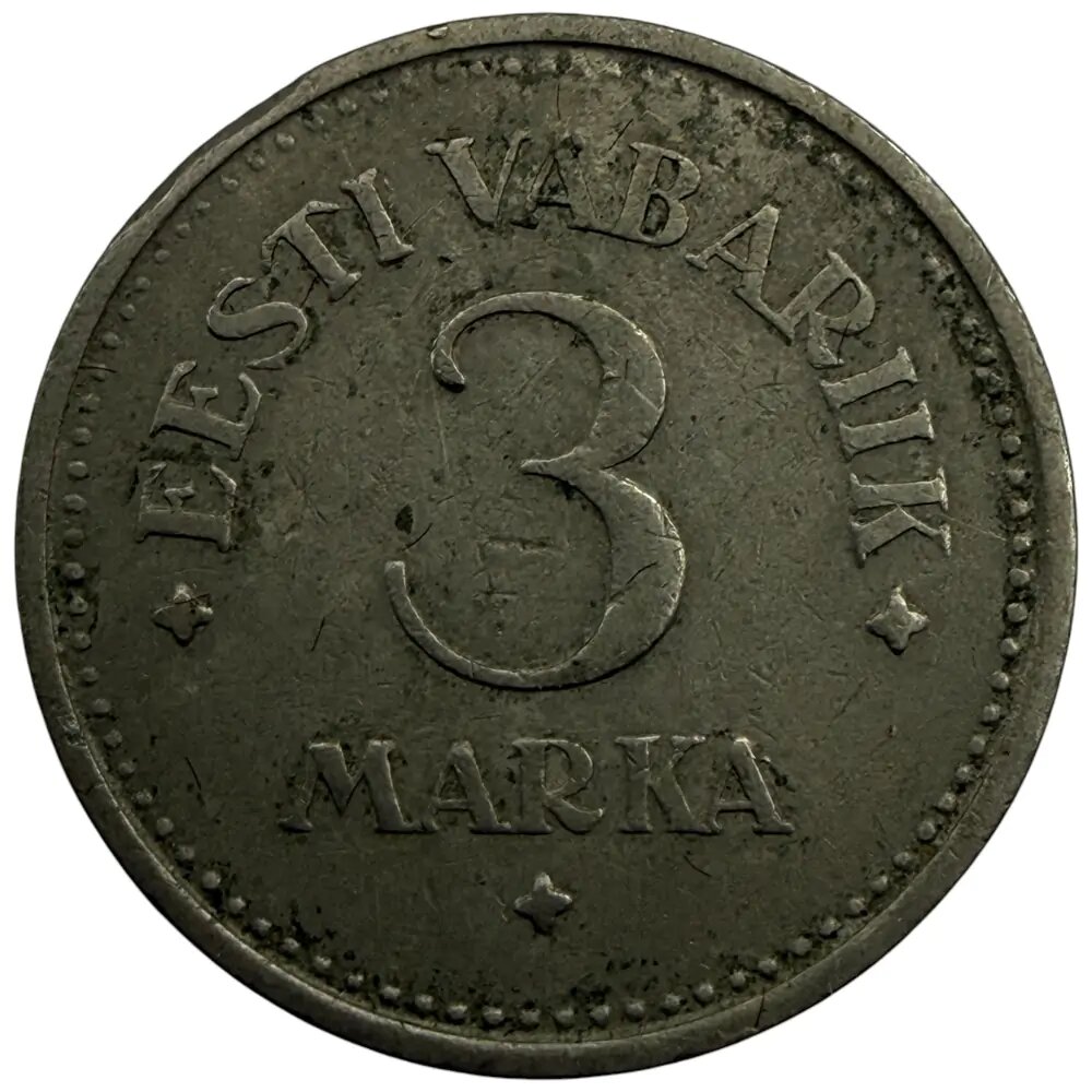 Эстония 3 марки 1922 г.
