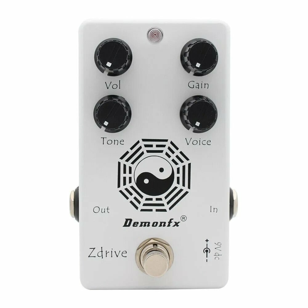 Demonfx Zdrive Высококачественная Гитарная Педаль Эффектов На Основе Zendrive, Буст Овердрайв