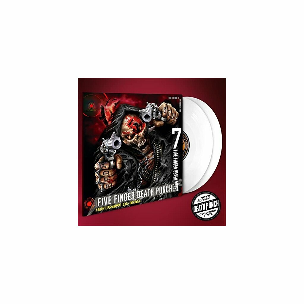 Виниловая пластинка Five Finger Death Punch - And Justice For None (white vinyl) (2 LP)