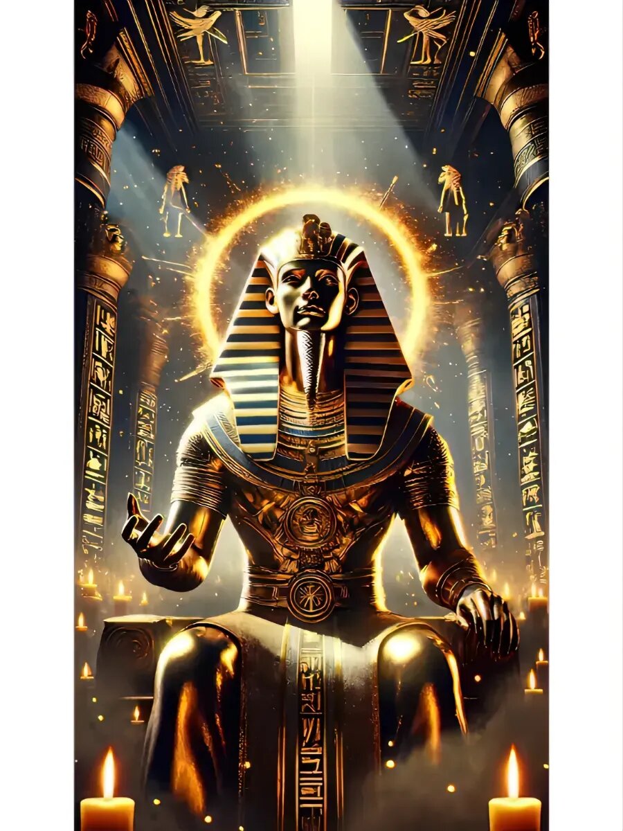 Талисман "Анх Колесница" - Удача , ABS-пластик, декоративный, цвет коричневый