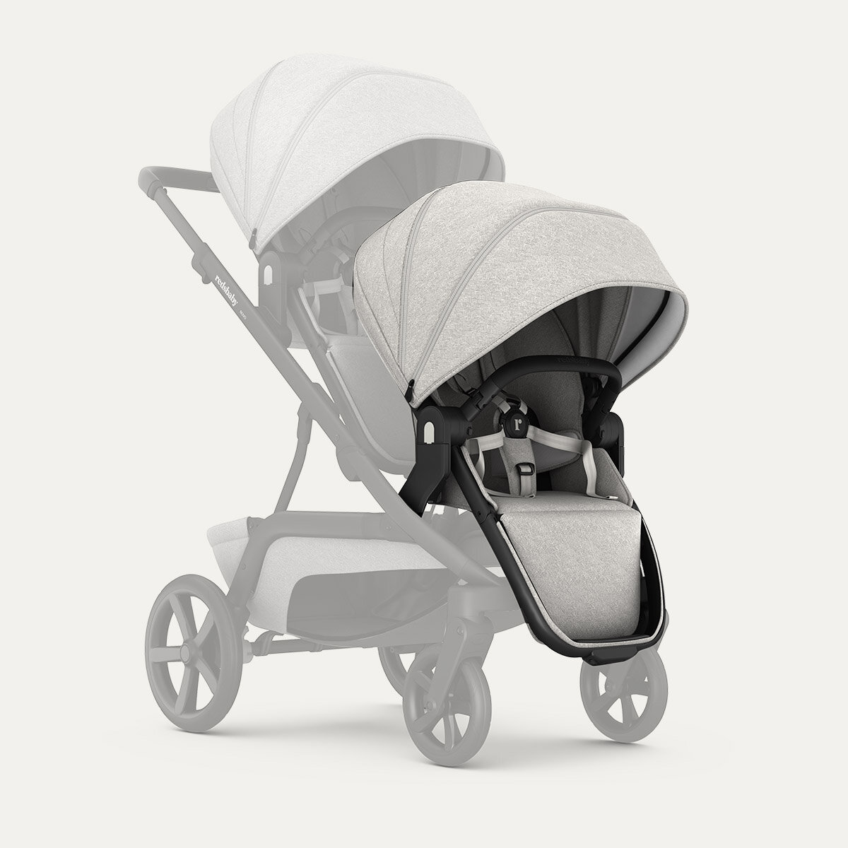 Дополнительное cиденье Redsbaby для коляски NUVO, цвет пепельно-бежевый