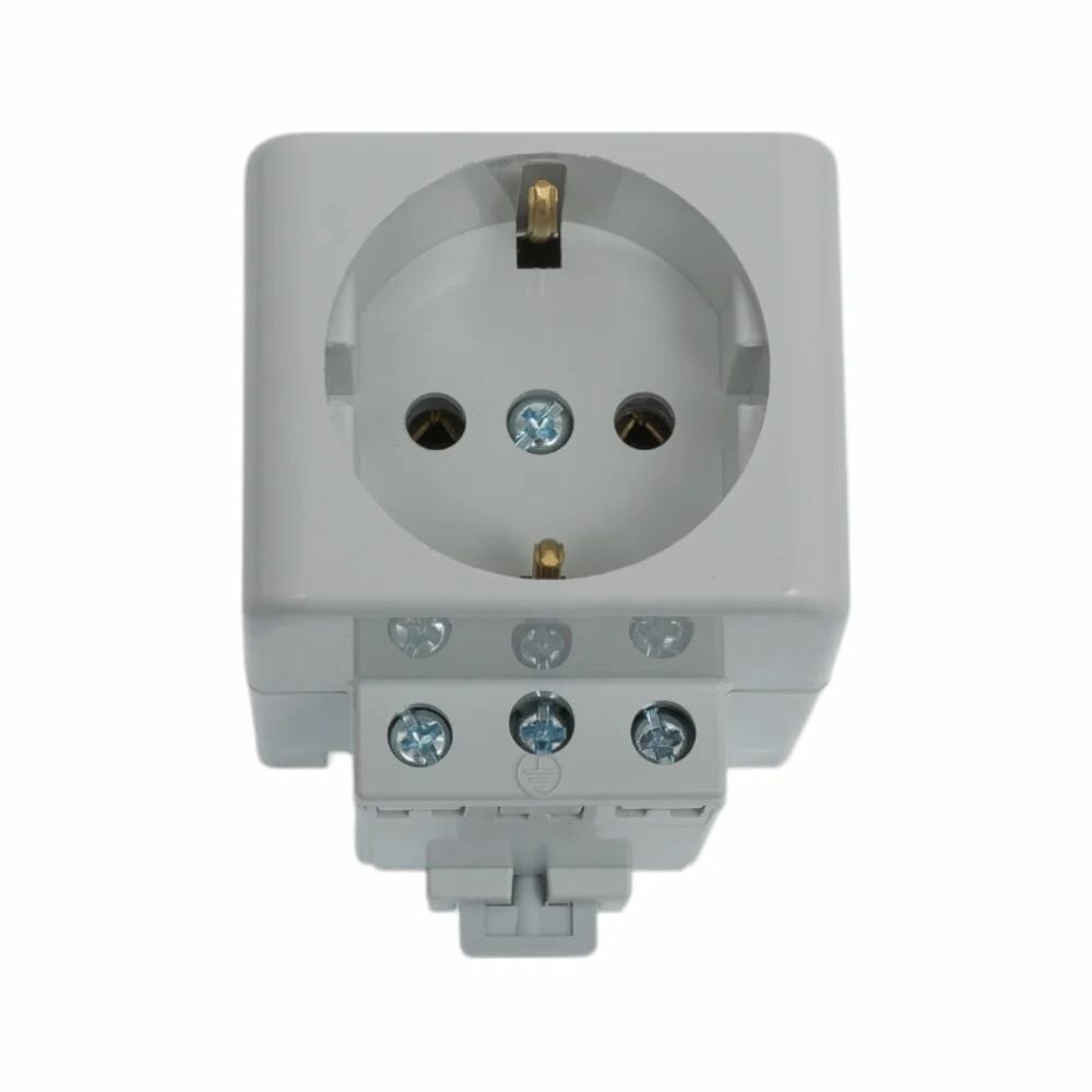 Розетка BYLECTRICA РР16-9122 серый