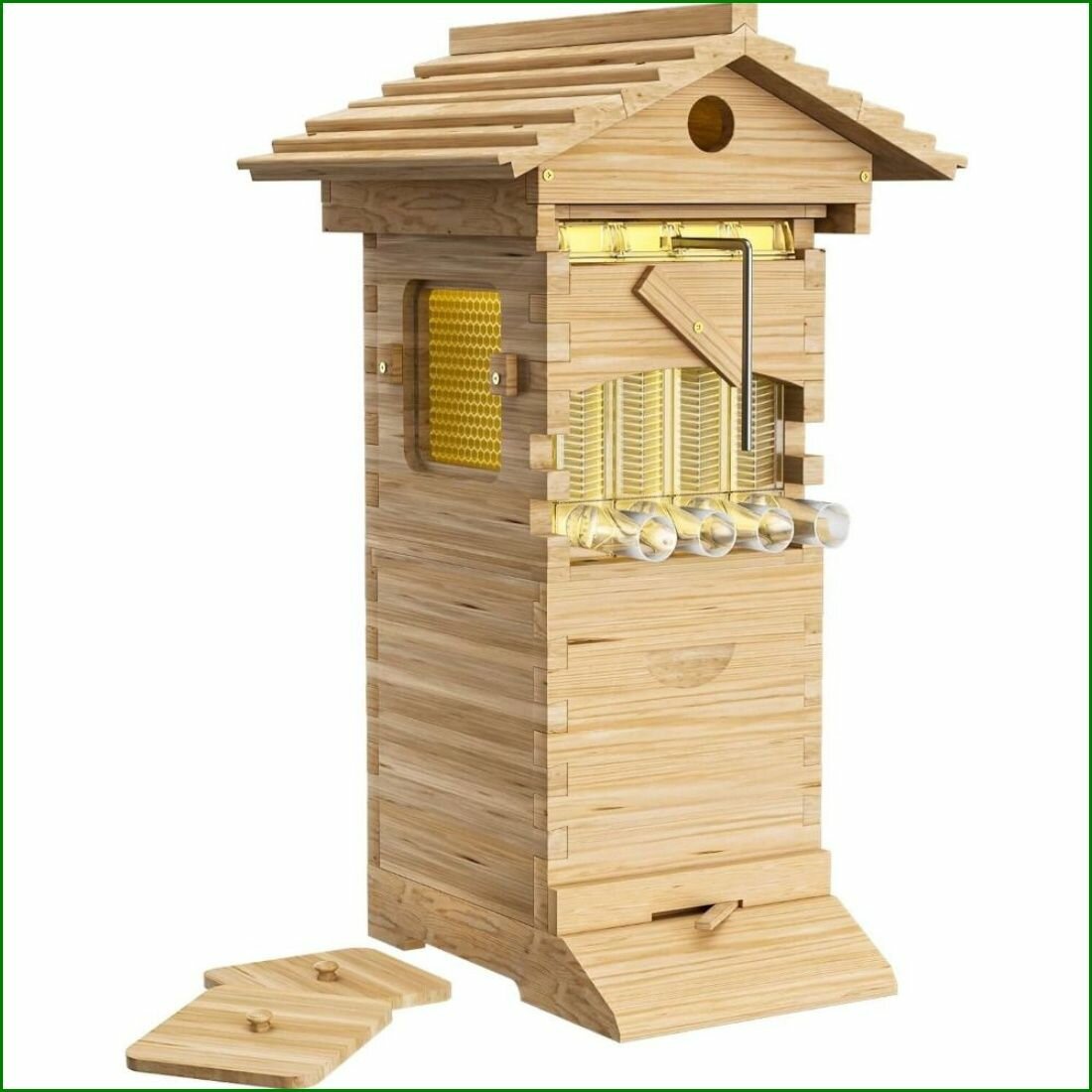 AUTO FLOW Ульи для автоматического сбора потока меда Мини-ульи с сотами