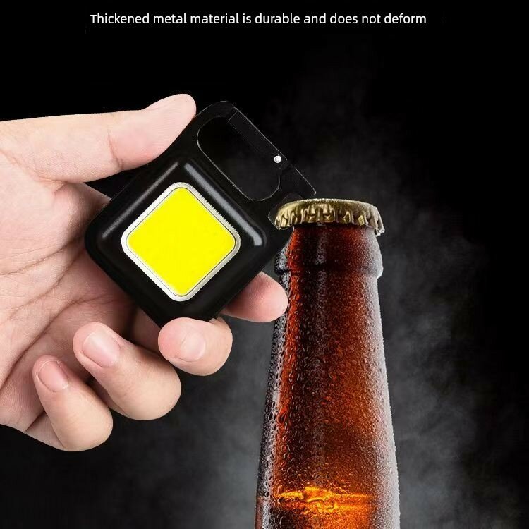 Мощный фонарик, брелок для авторемонта, светодиодный фонарик с сильным магнитом, портативный перезаряжаемый уличный