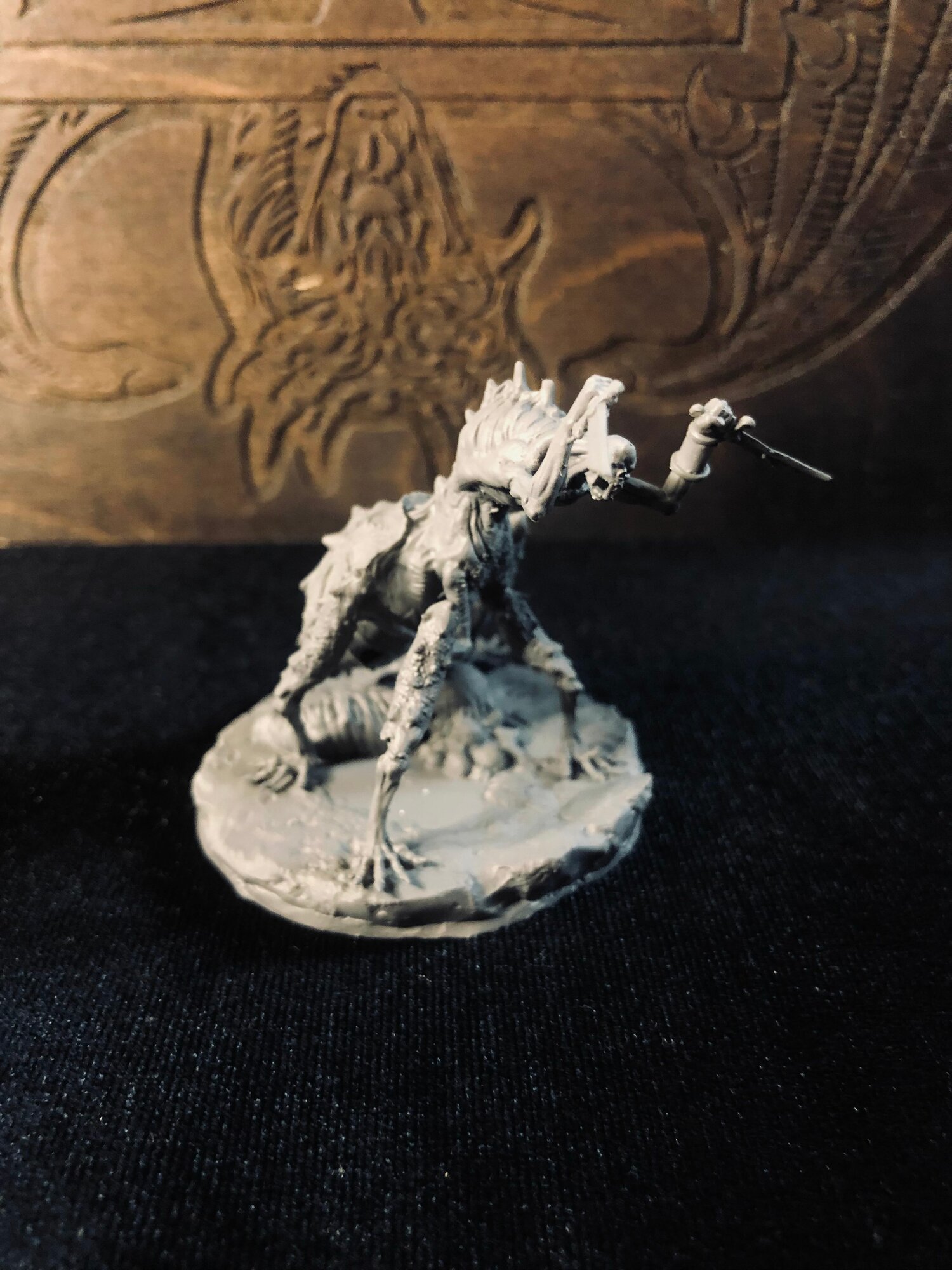 Драйдер воин 2 - Миниатюра для настольных игр DnD, ДнД, Dungeons & Dragons, Pathfinder.