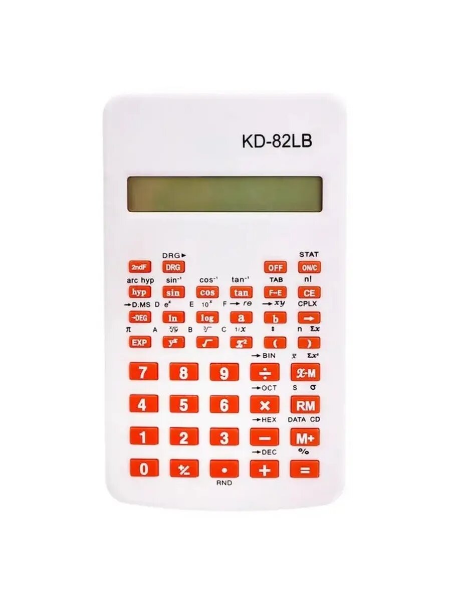 Точный инженерный калькулятор с большим дисплеем