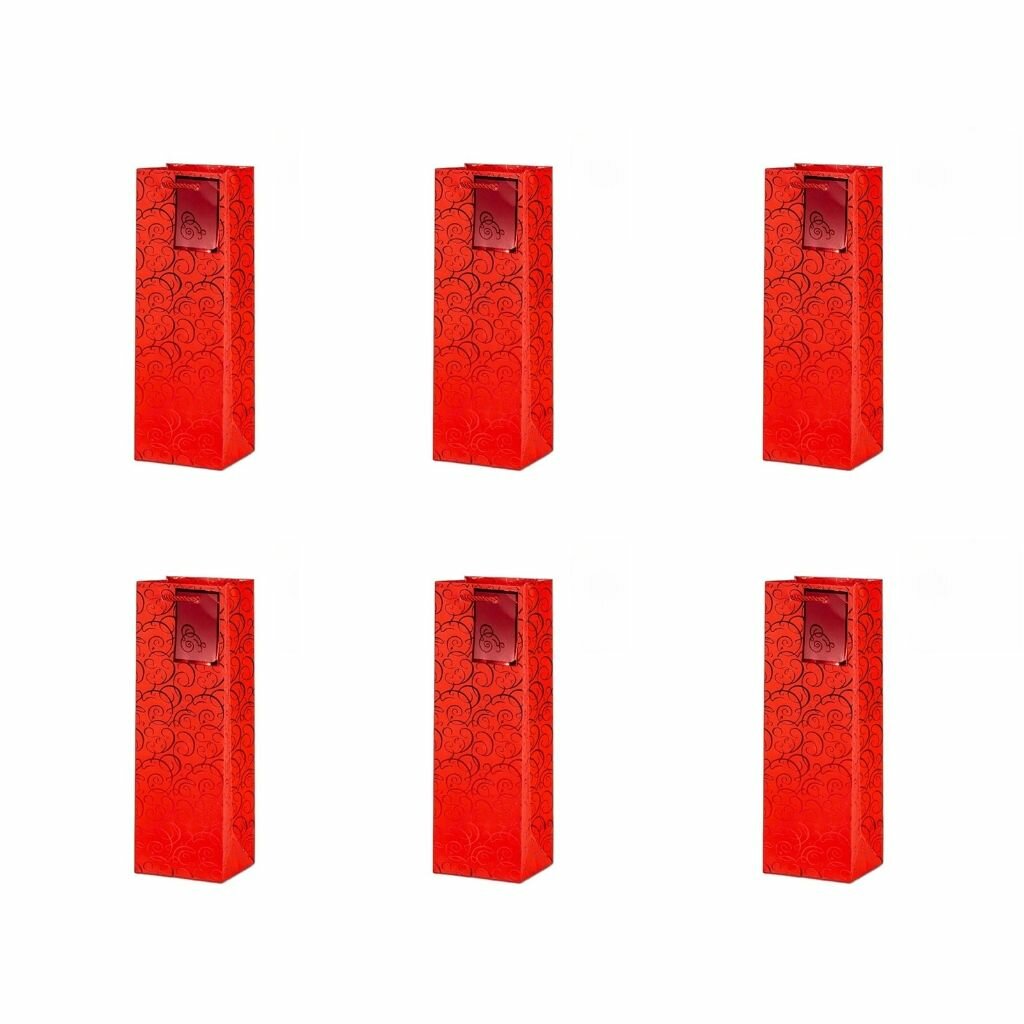 Подарочный пакет для красного вина