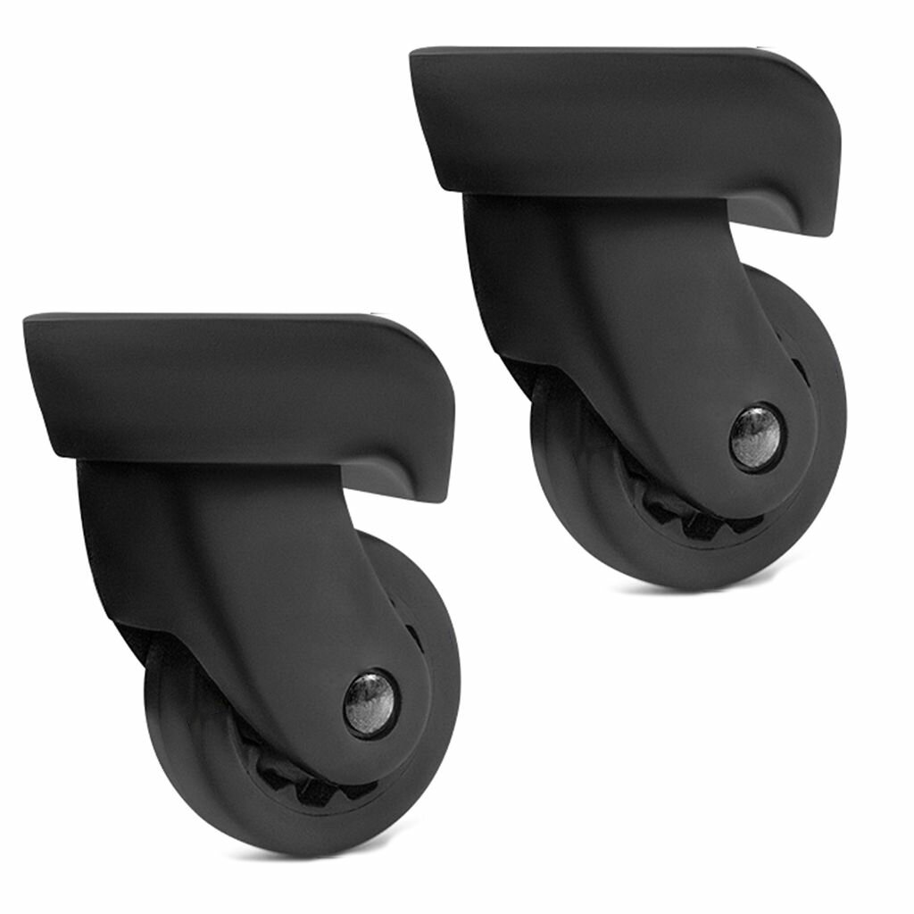 Комплект для замены колес чемодана, коробка багажа, колеса, комплект ремонта роликовых подшипников, универсальная тележка, 1 пара