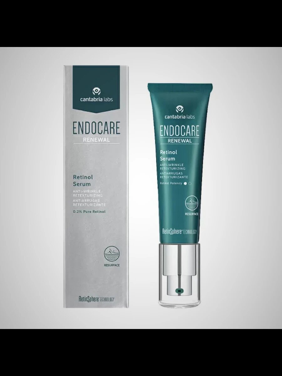 ENDOCARE Retinol Intensive Serum - 0.2% RENEWAL, Обновляющая Сыворотка с ретинолом 0.2% 30 мл