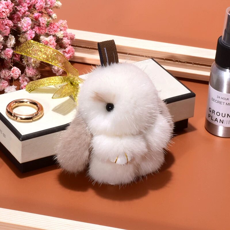 Корейская длинношерстная плюшевая игрушка-кролик, лежащая кукла-кролик с отвислыми ушами, мягкая игрушка-кролик,