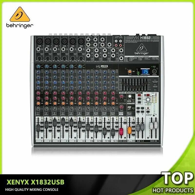Аналоговый микшер Behringer XENYX X1832USB-. cy