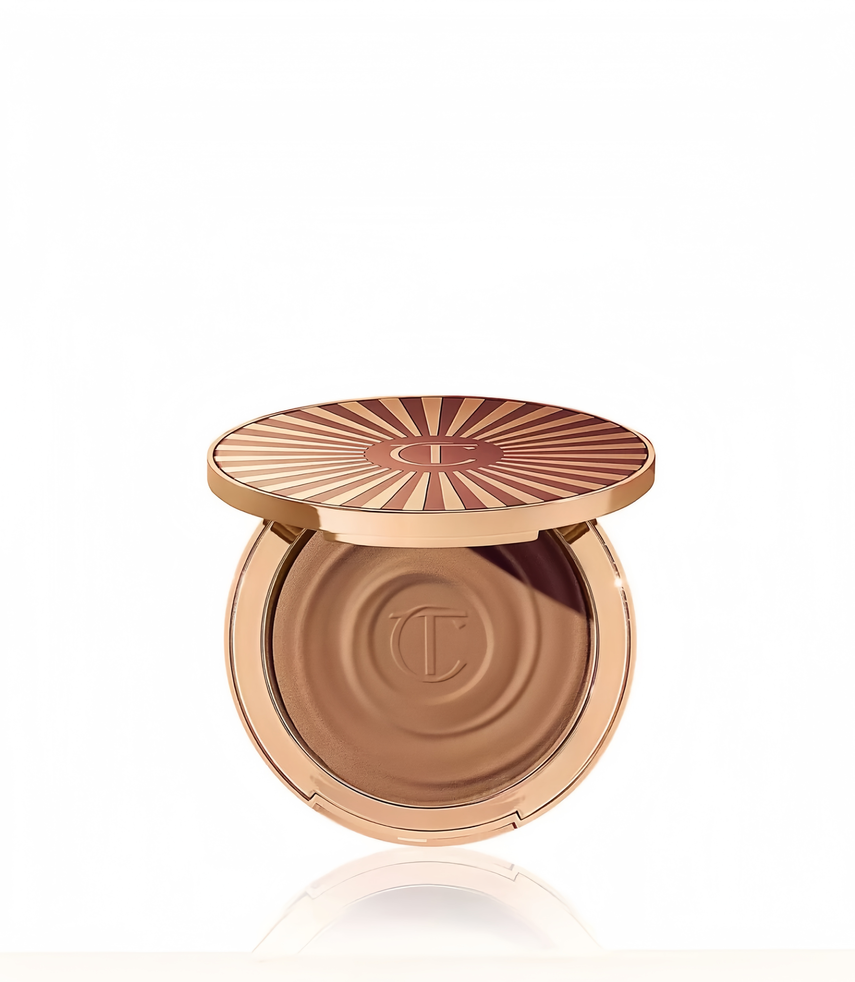 Charlotte Tilbury Кремовый бронзер для лица Beautiful Skin Sun-Kissed Glow Bronzer, оттенок :2 Medium