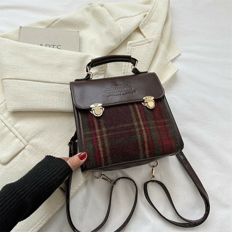 Рюкзак contemporary korean womens stylish sling bag with stitching detail, красный