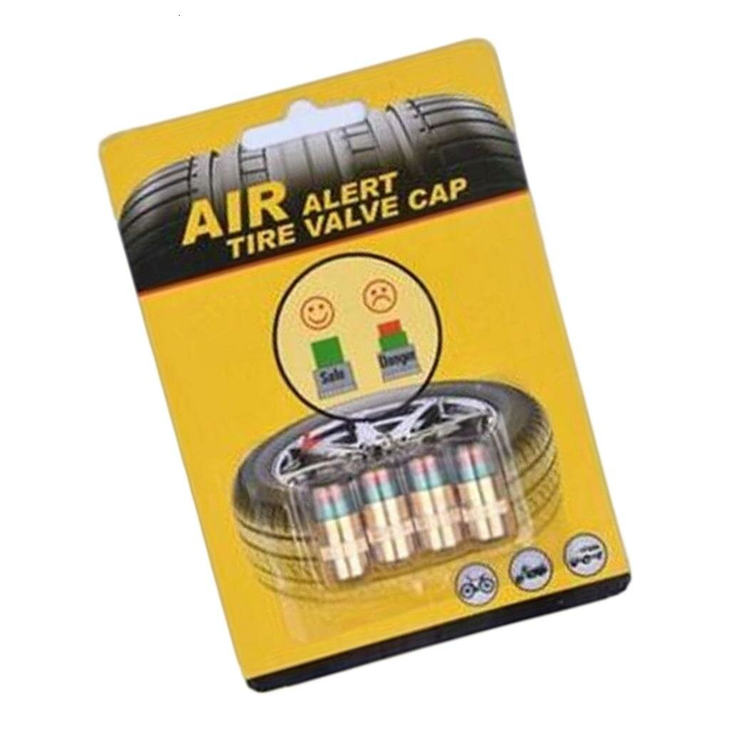 Три цвета визуального индикатора давления в шинах, Все медные медные ко