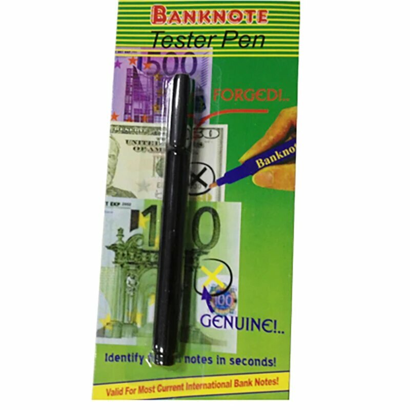Детектор поддельных денег Banknote Tester Pen, черный