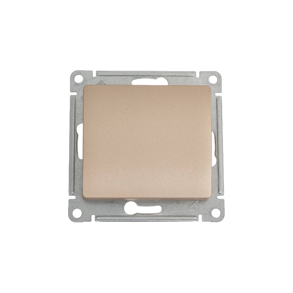 Systeme Electric ( Schneider Electric) Glossa нажимная кнопка, сх.1, 10ах, механизм, титан GSL000415
