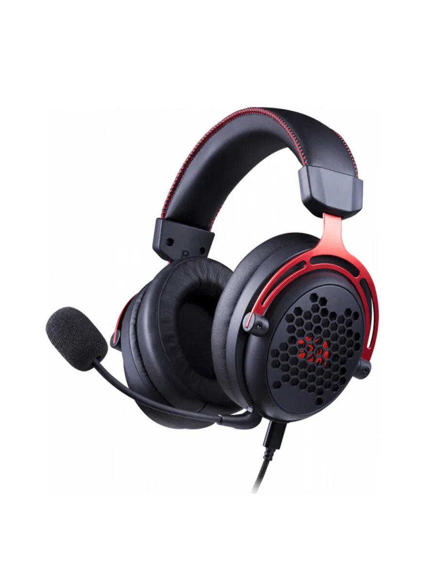 Наушники Diomedes USB, звук 7.1, черные Redragon (71126)