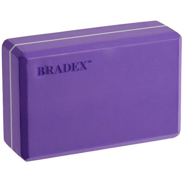 Блок для йоги Bradex SF 0409 фиолетовый