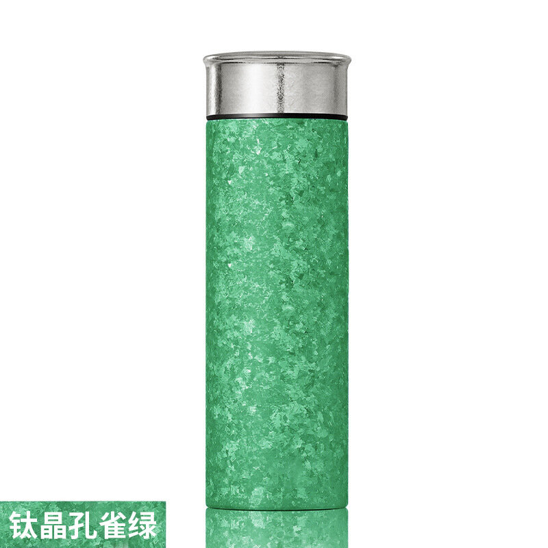 Титановый Кристалл чистый титановый термос 430 мл Высококачественная титановая чашка из чистого титана пузырьковая