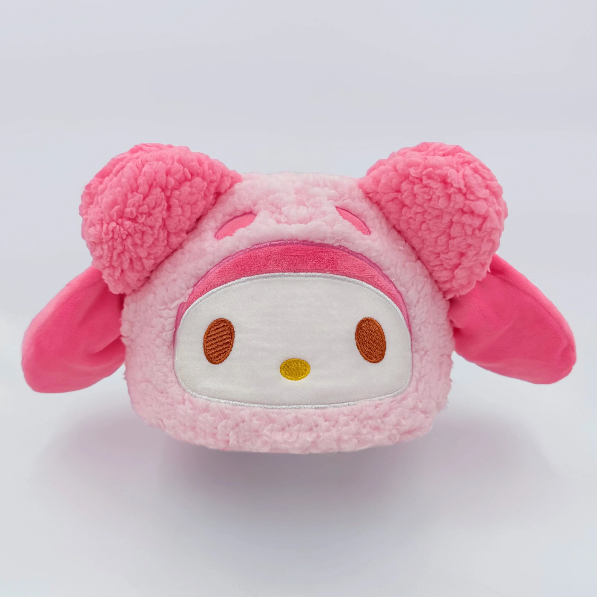 Плюшевый чехол для шлема с дизайном My Melody для мужчин и женщин — мягкий теплый материал для зимних видов спорта