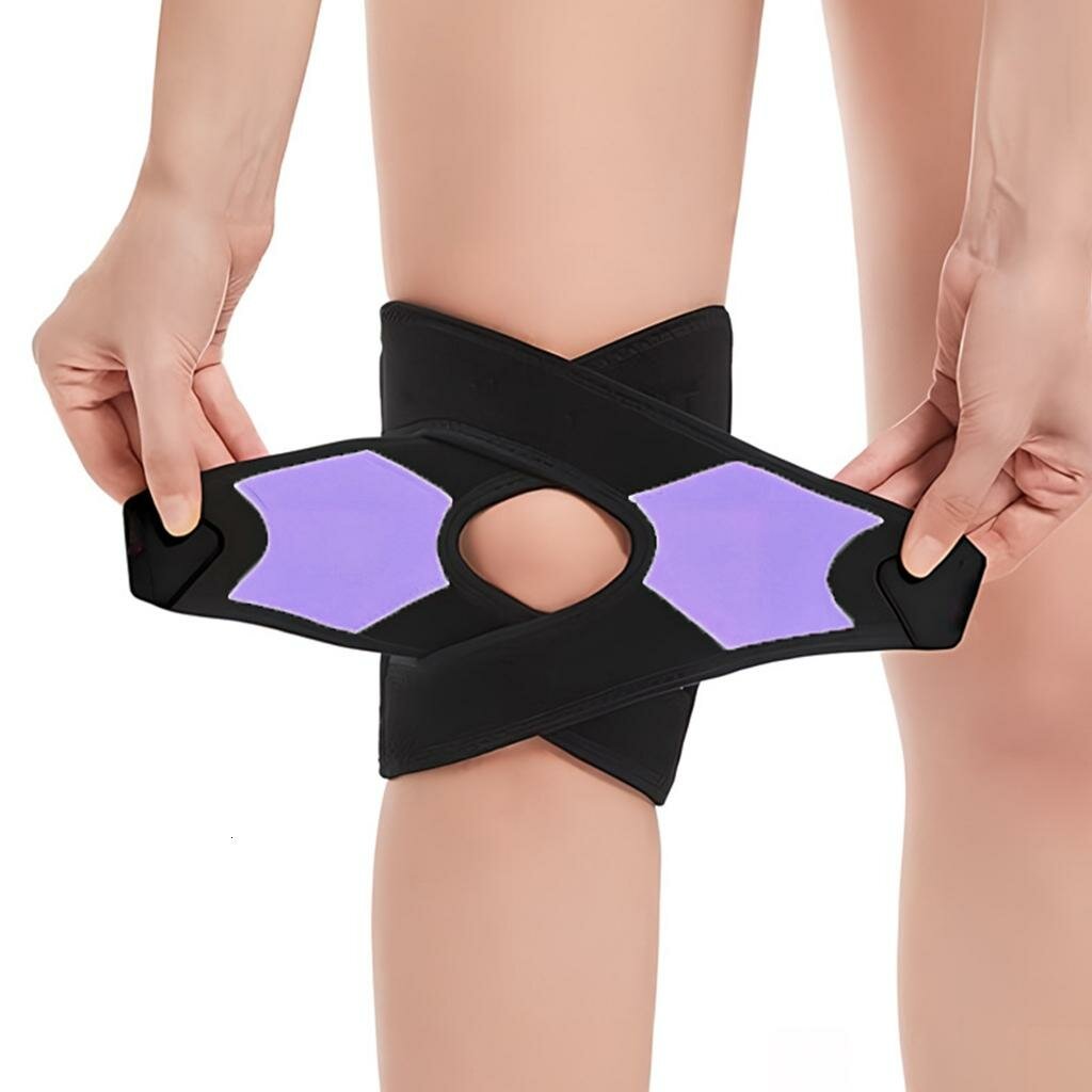 Компрессионная наколенник для лечения и поддержки колена, Фиолетовый