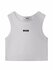 Топ MSGM Ribbed tank top, размер 10 лет, белый