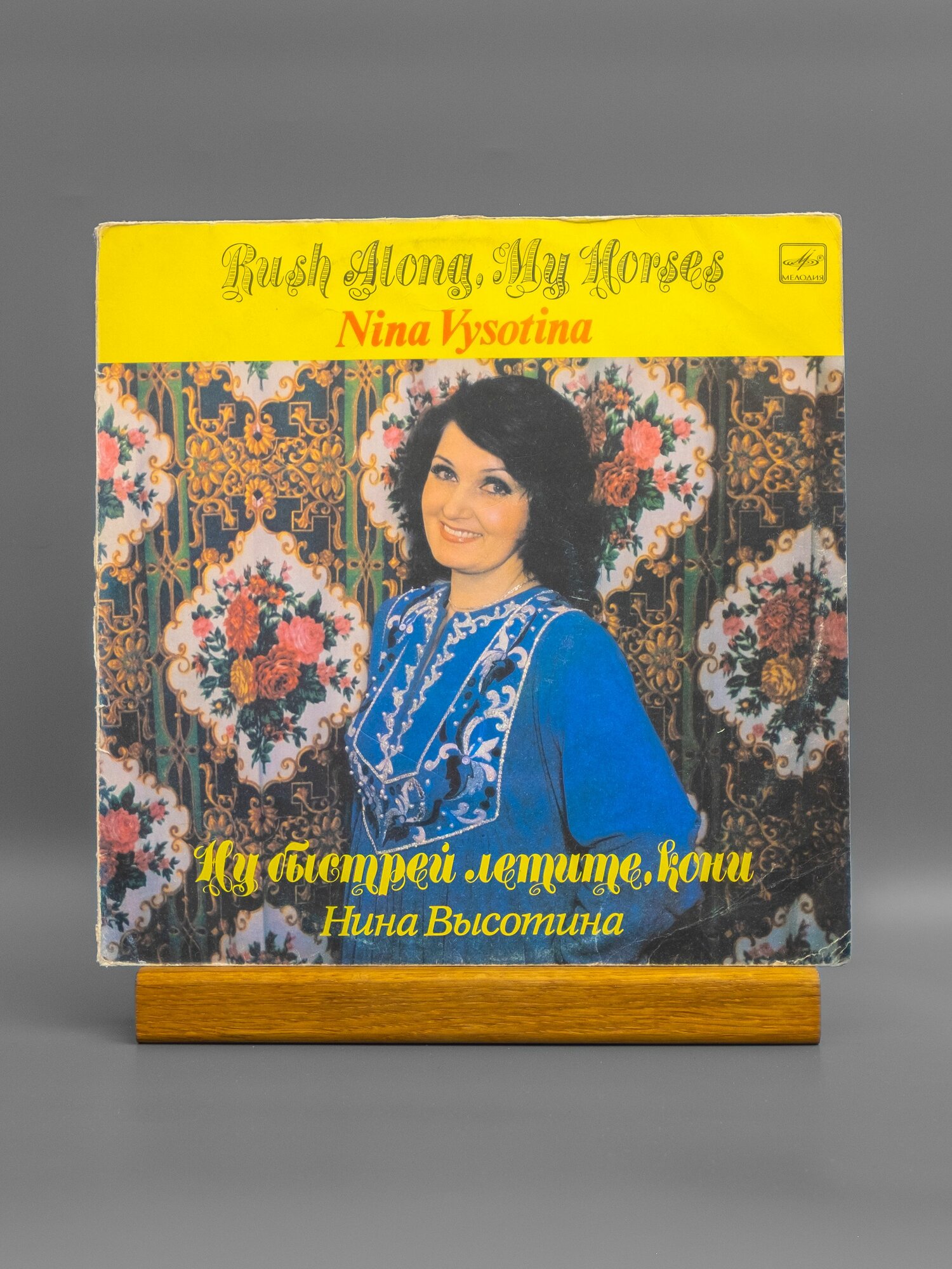 Нина Высотина - Ну быстрей летите кони / виниловая пластинка LP G+