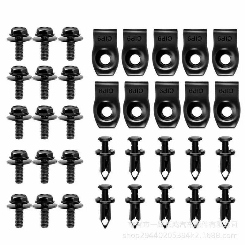 Метиз автомобильный, 6 мм, 35 шт.