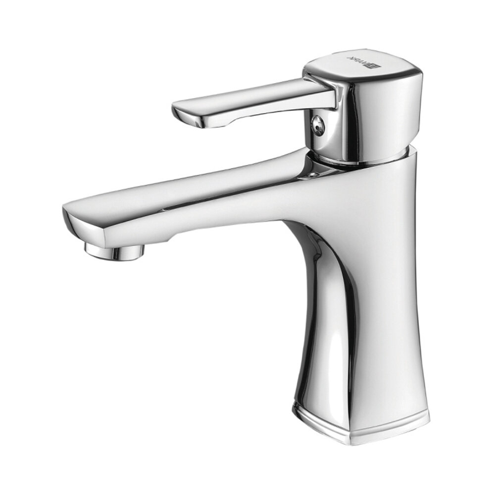 Смеситель для умывальника Lemark "Evitta", монолитный, излив 100 мм, картридж Sedal 35 мм