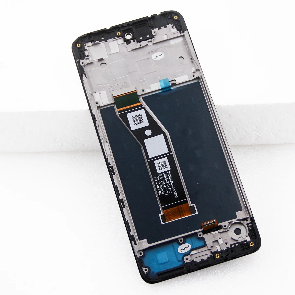 Дисплей для Motorola G24, ЖК-дисплей с сенсорным экраном и диджитайзером в сборе для Moto G24 Power, замена экрана с рамкой.
