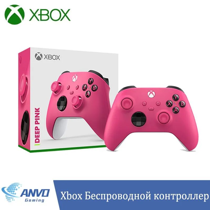 Xbox Геймпад Xbox Series X/S, Bluetooth, розовый