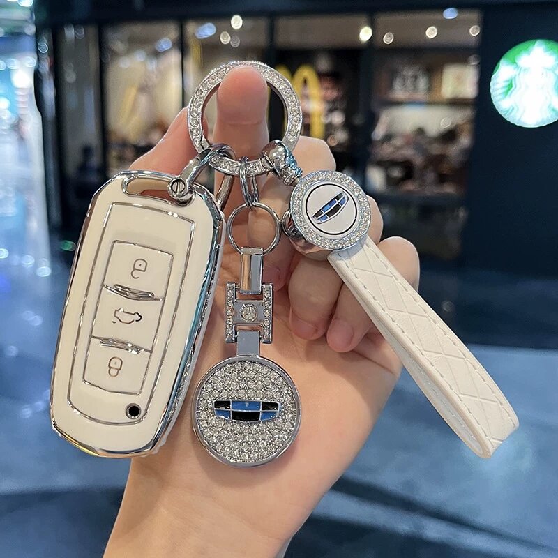 Специальный чехол для ключей Geely для моделей GL Emgrand S, Xingyue L, Boyue, Xingrui, Binyue, Binyuiri, Borui, Vision