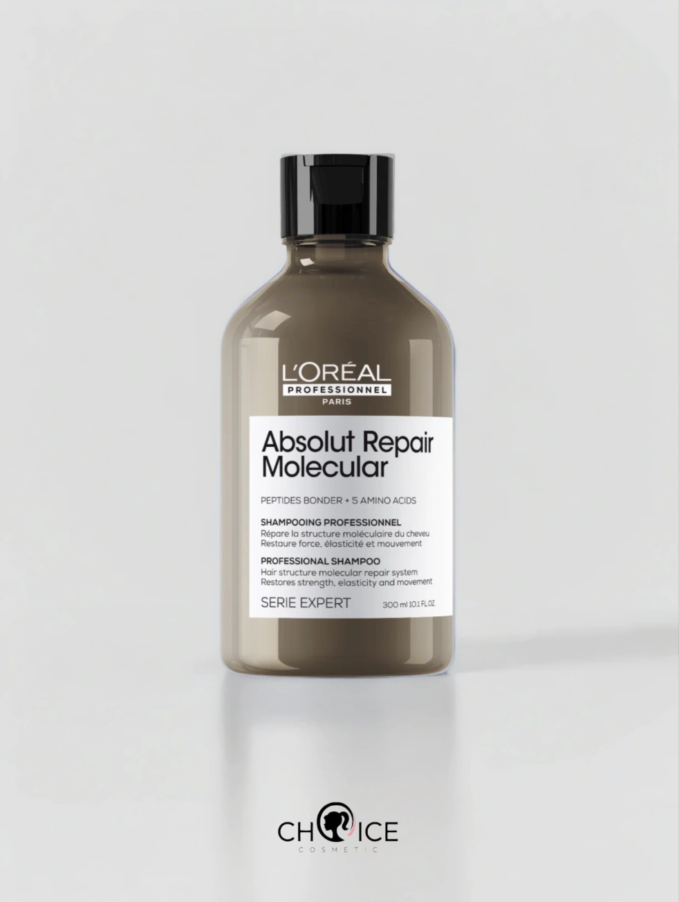 L'Oreal Professionnel Absolut Repair Molecular Бессульфатный шампунь для молекулярного восстановления волос 300 мл