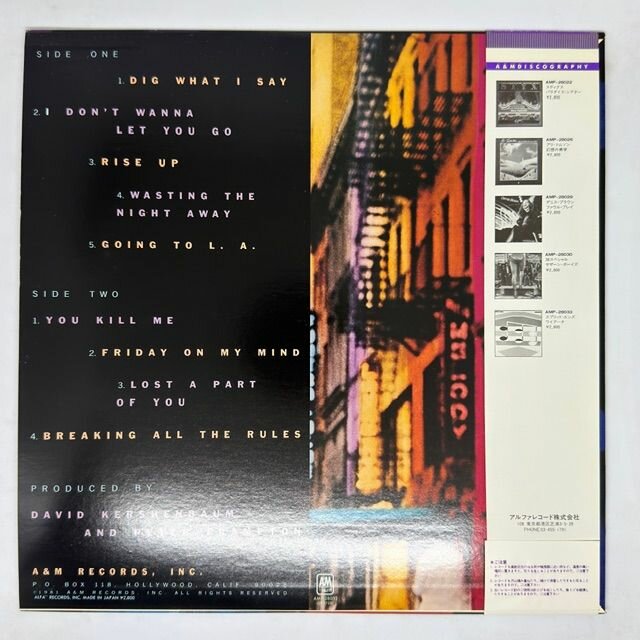 Виниловая пластинка Peter Frampton-Breaking All The Rules (LP, JAPAN) '81 MINT+OBI