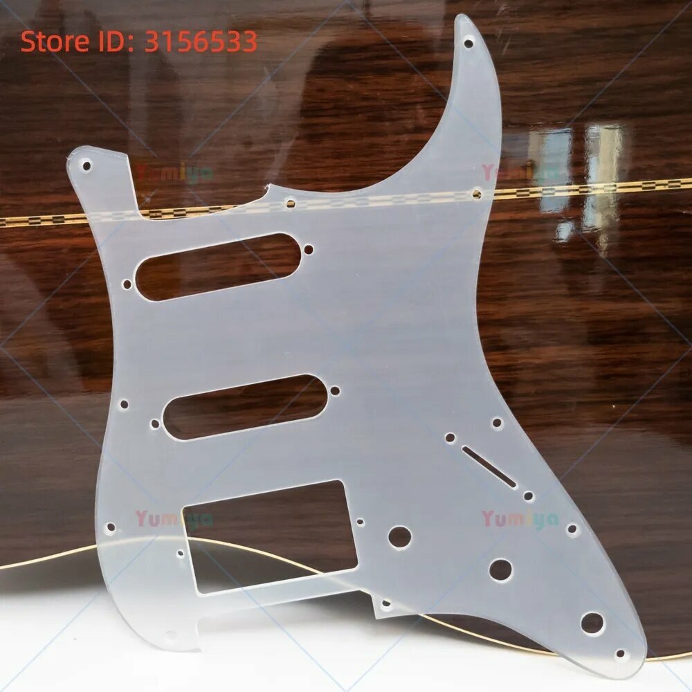 Аксессуары для гитары Fender Stratocaster HSS Acrylic Pickguard с 11 винтами
