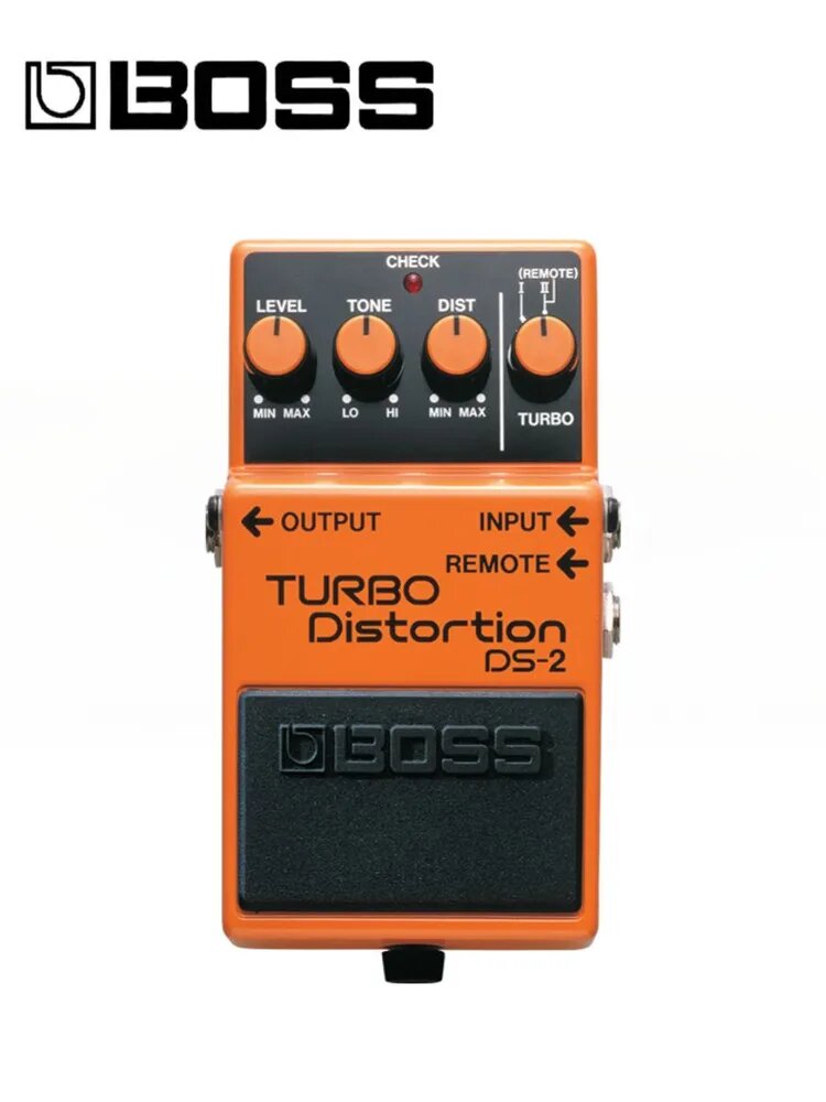 BOSS DS-2 Педаль Turbo Distortion Высококачественные профессиональные аксессуары для электрогитары