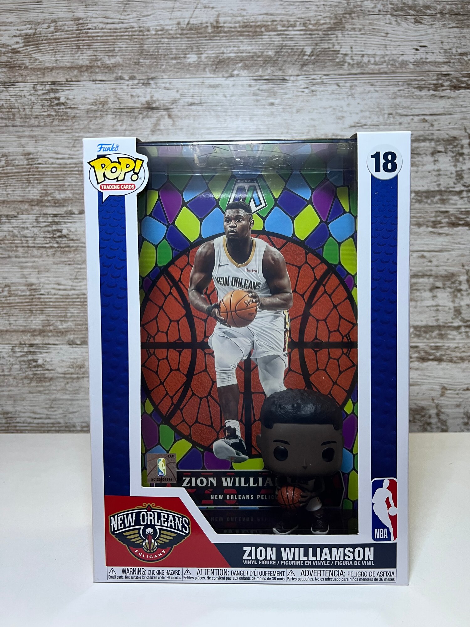 Funko pop Zion Williamson, фигурка Фанко Зайон Уильямсон, баскетболист, NBA, 10 см от Funko