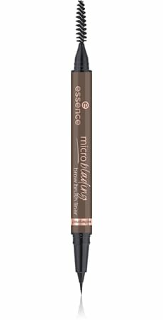 Карандаш для бровей essence microblading, темно-коричневый, 0.6 мл
