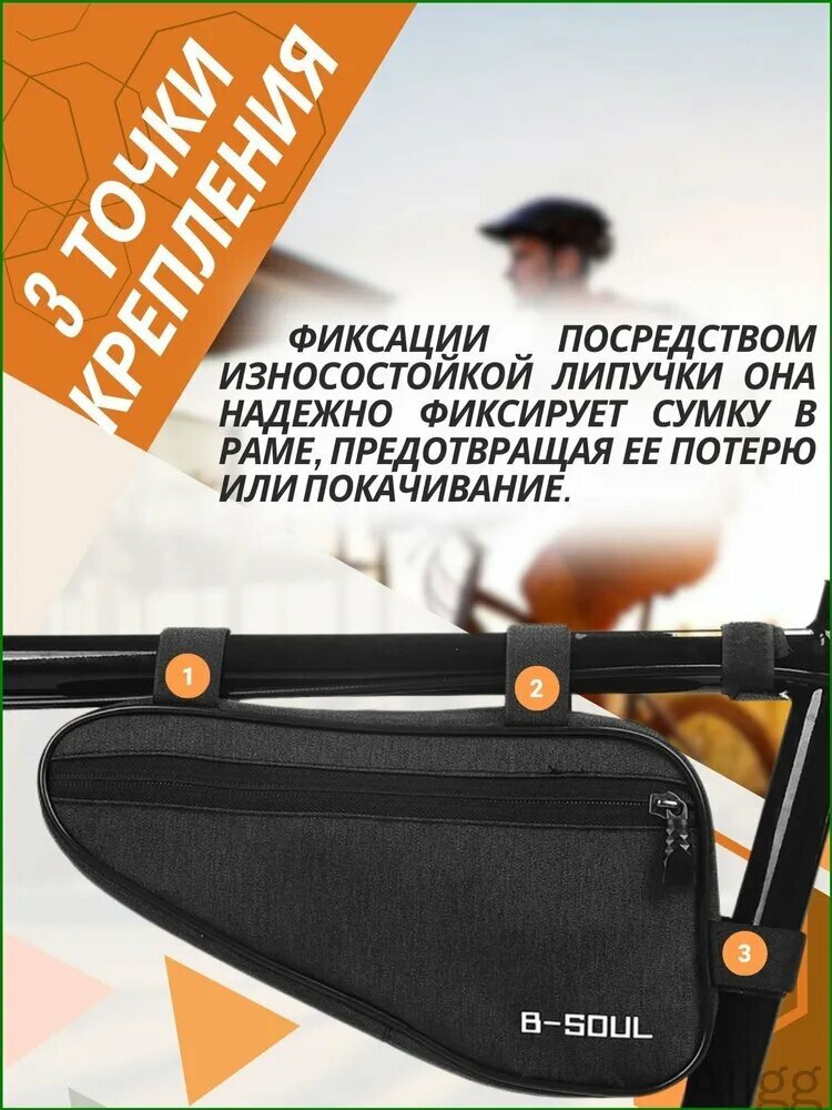 Сумка велосипедная — фото 1