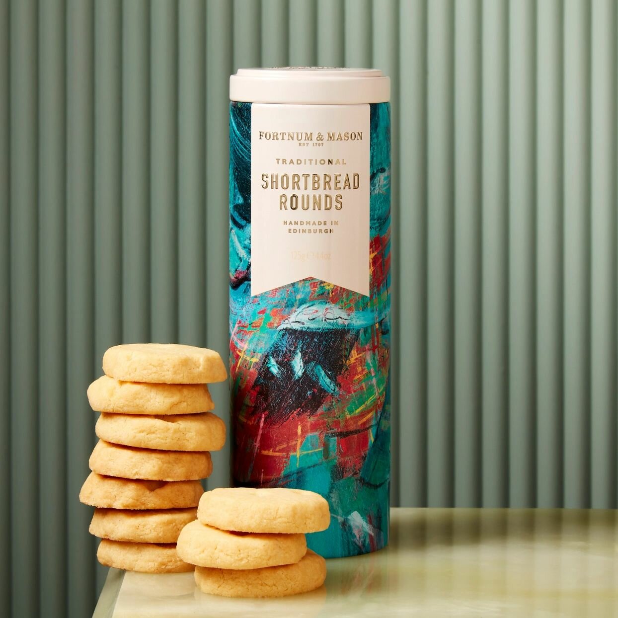Fortnum&Mason Песочное печенье Traditional Shortbread Rounds, 125г