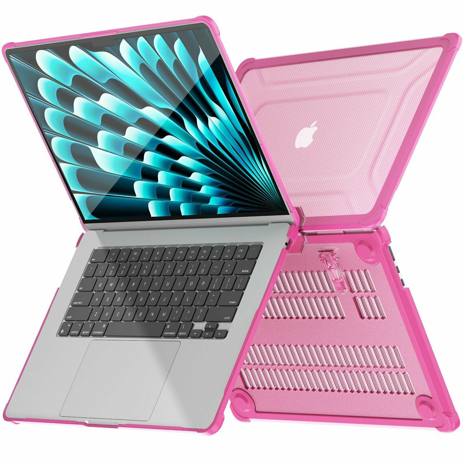 Чехол для MacBook Air 15 M5 M4 M3 M2, Чехол для макбук MacBook Air 15,3" 2026 2025 2024 2023 (A3448/A3241/A3114/A2941)