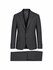 Комбинезон Etiem Single-breasted notched-lapel suit, размер 54, серый