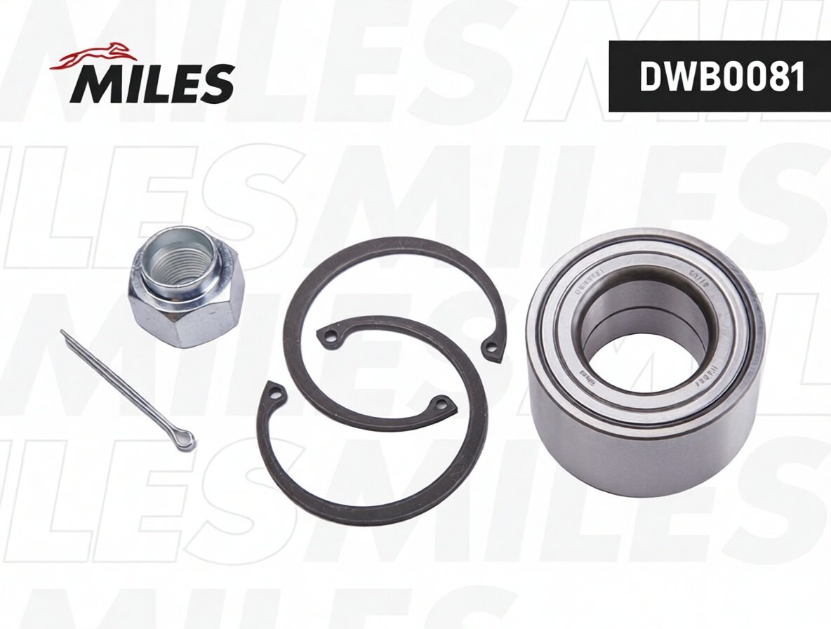 Подшипник ступицы передний CHEVROLET AVEO II T250/255/DAEWOO NEXIA/LANOS 94- (SKF VKBA 3786) DWB0081